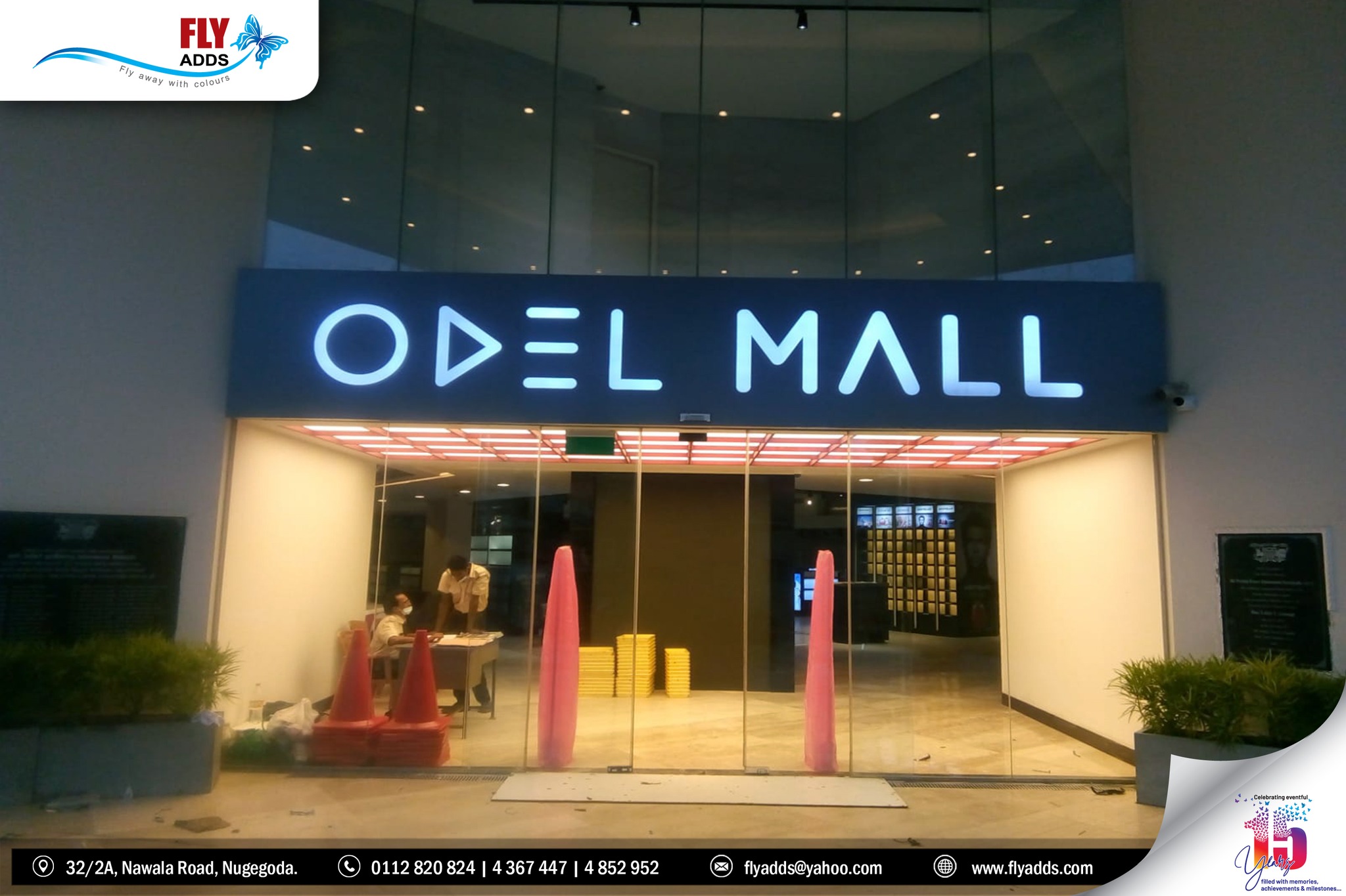 Odel Mall Branding @Kandy – Fly Adds Pvt Ltd